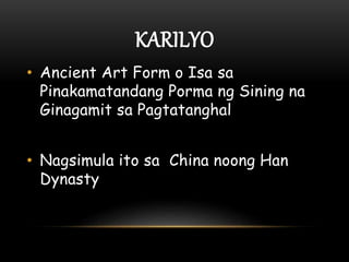 Karilyo | PPTX