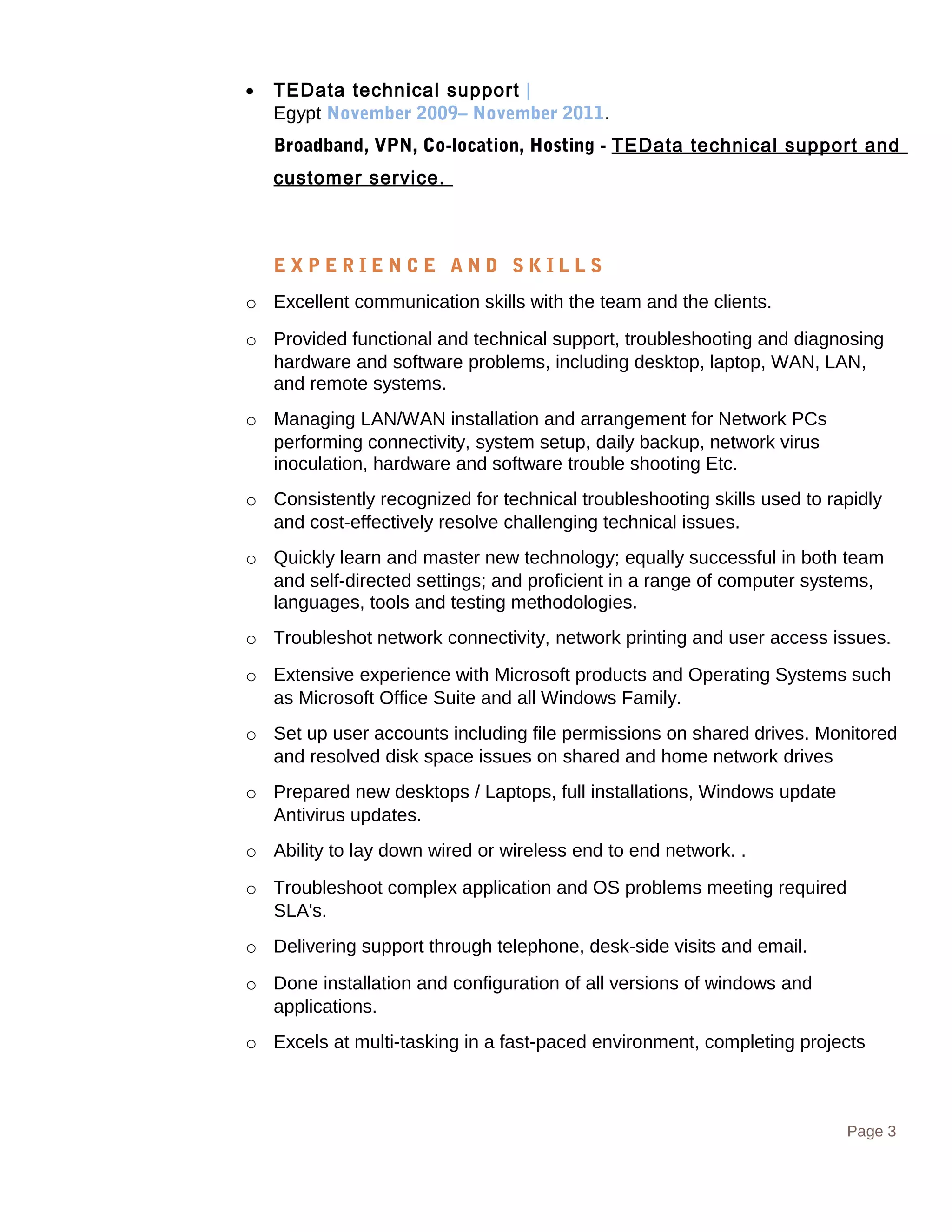 Karim alaa c.v update | PDF