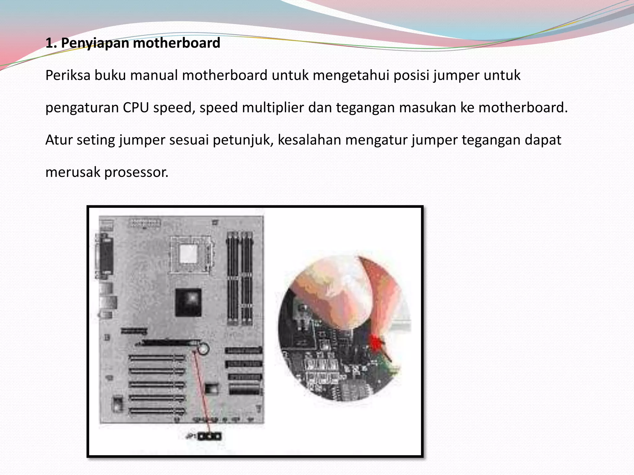 langkah langkah merakit komputer | PPT