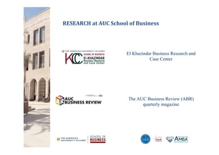 International Brand Identity - The American University in Cairo ...
