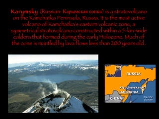 Karimsky Volcano | PPS