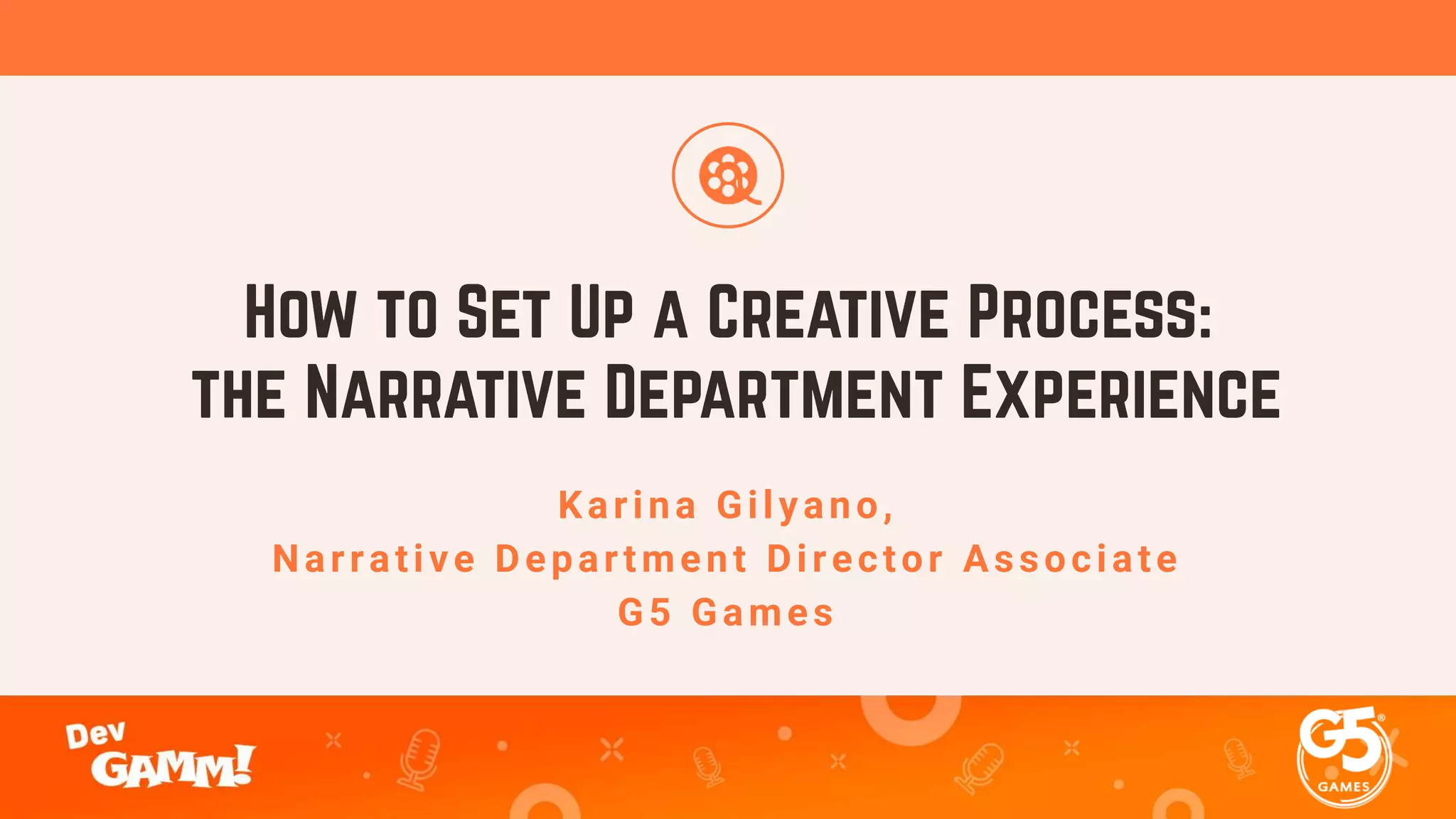 How to set up a creative process: the Narrative Department experience ...