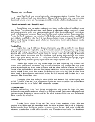 Budaya Dayak yang masih ada sampai sekarang | PDF