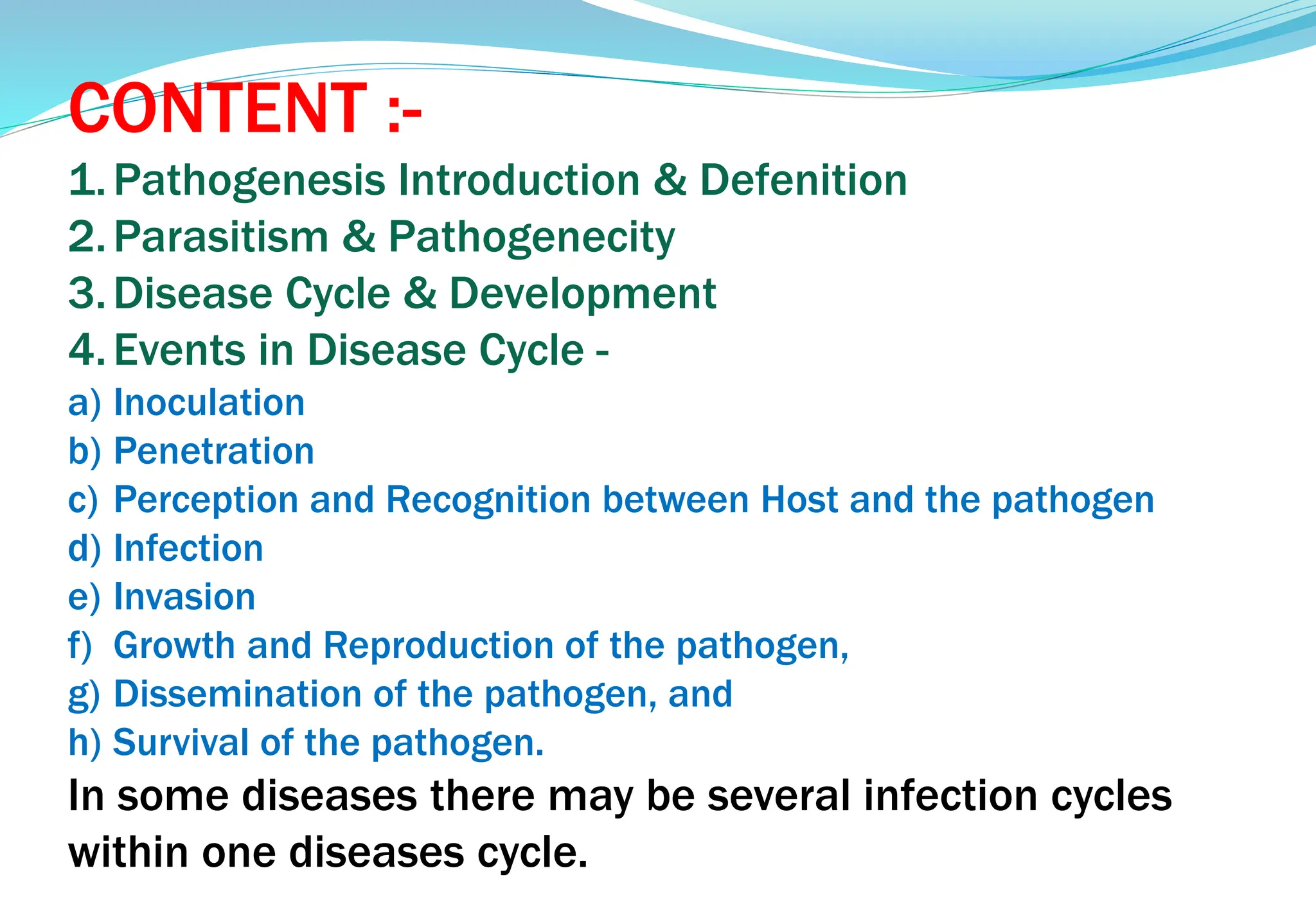 PATHOGENESIS SEMINAR PPT 2023 - By Karishma | PPTX