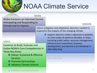 NOAA Climate Service | PPTX