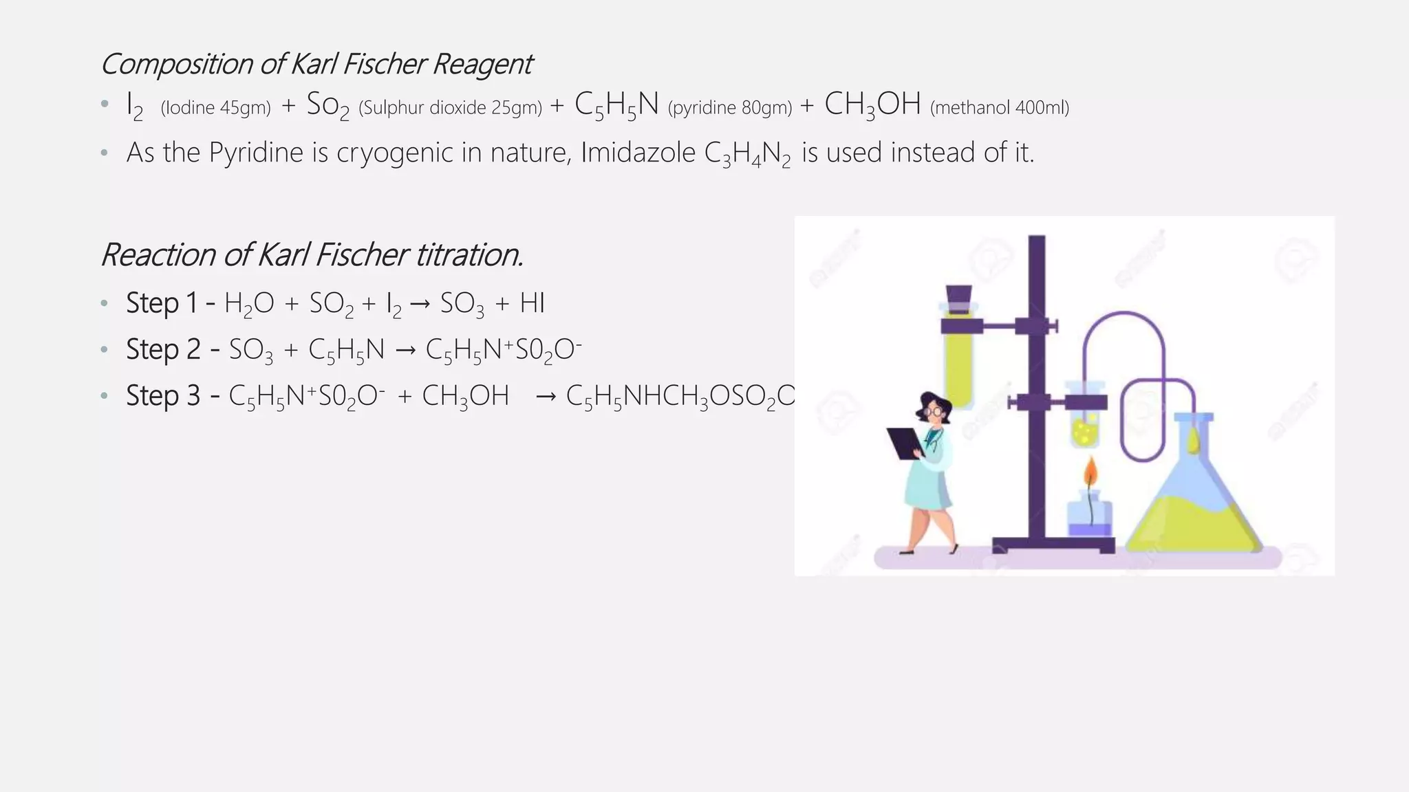 Karl fischer titration | PPTX