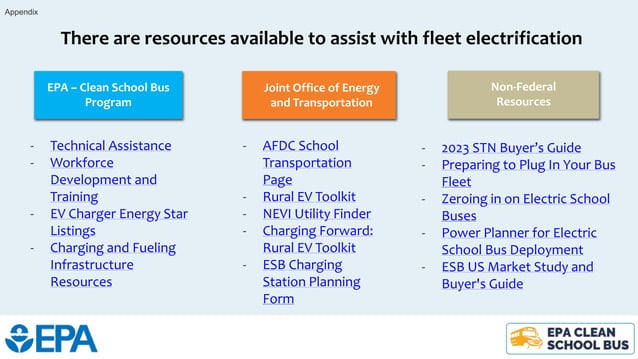 EPA Clean School Bus by Karl Simon | PPTX | Environmental Services ...