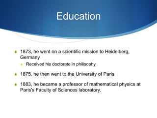 Gabriel Lippman | PPTX