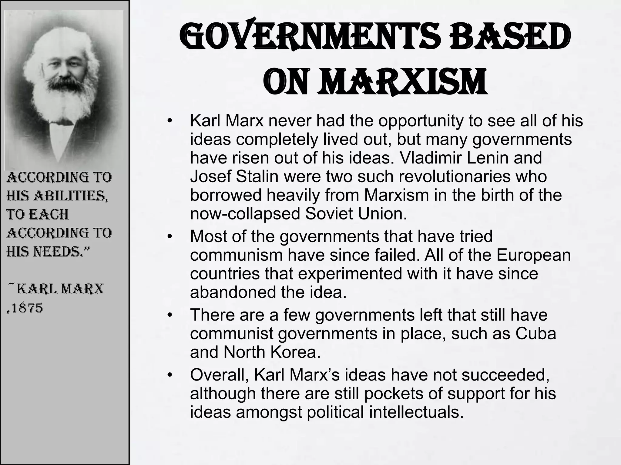 Karl marx | PPTX
