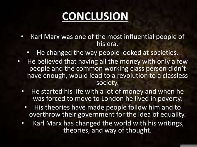 Karl Marx and his Theories! | PPTX | Business and Finance