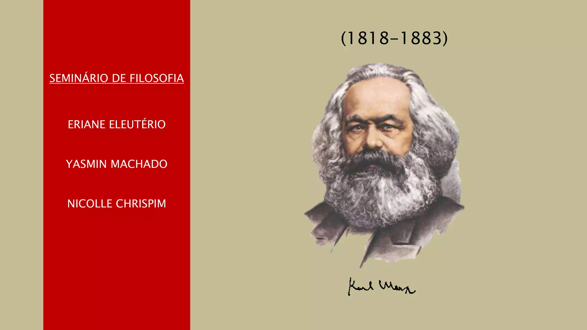 BIOGRAFIA DE KARL MARX | PPT