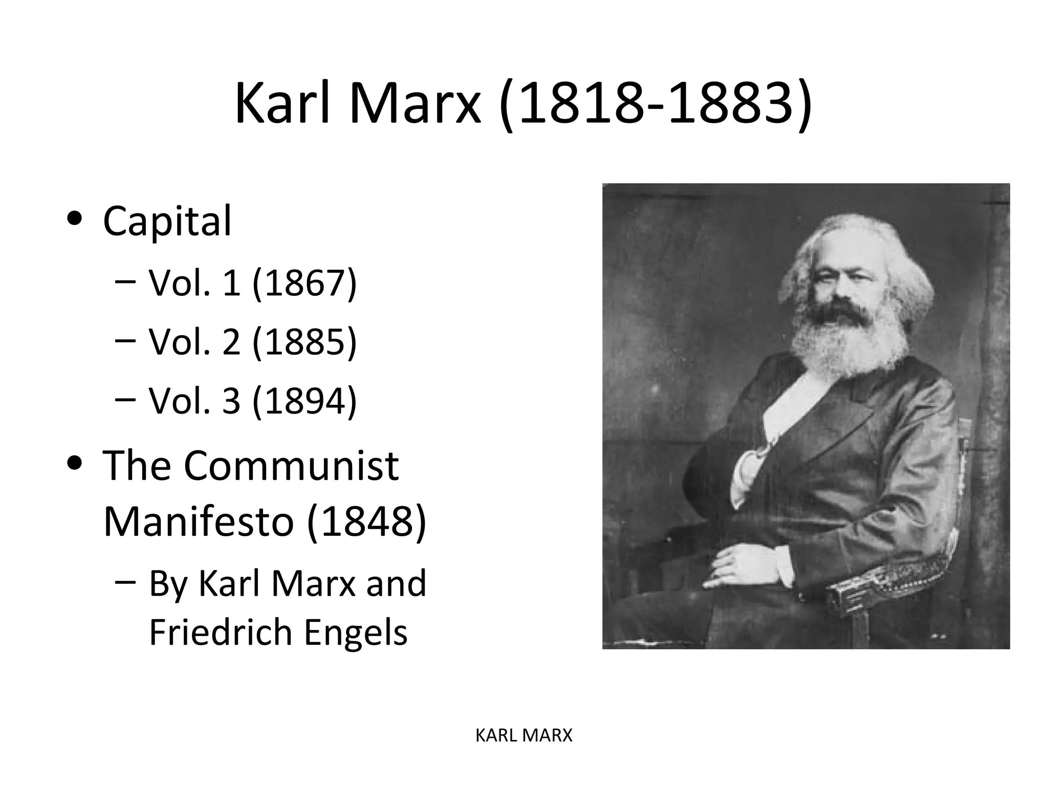 Karl Marx and theory | PPT