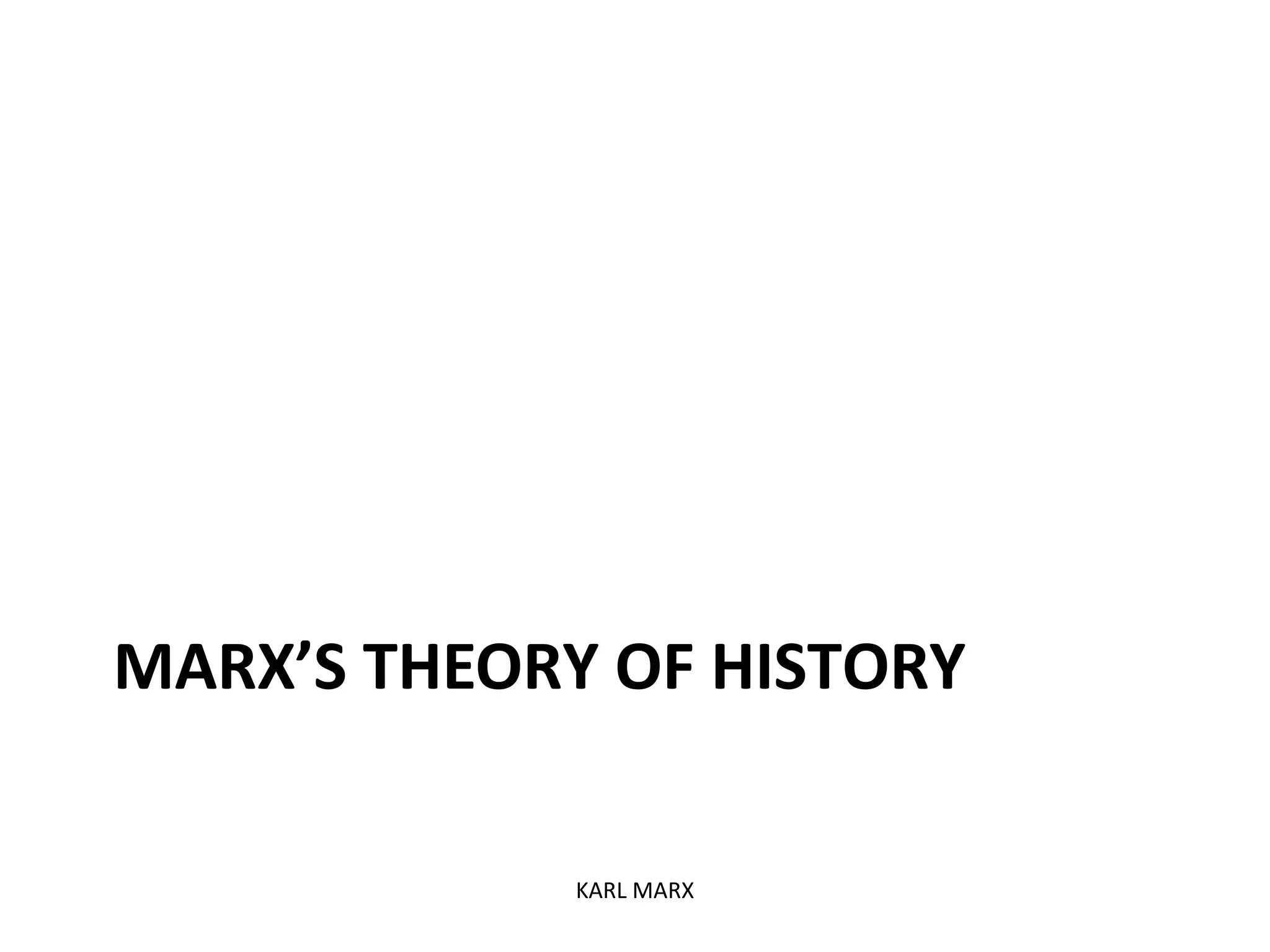 Karl Marx and theory | PPT