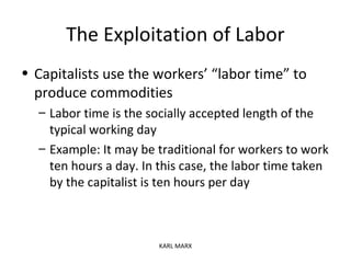 Karl Marx and theory | PPT