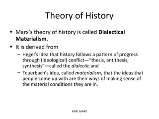 Karl Marx and theory | PPT