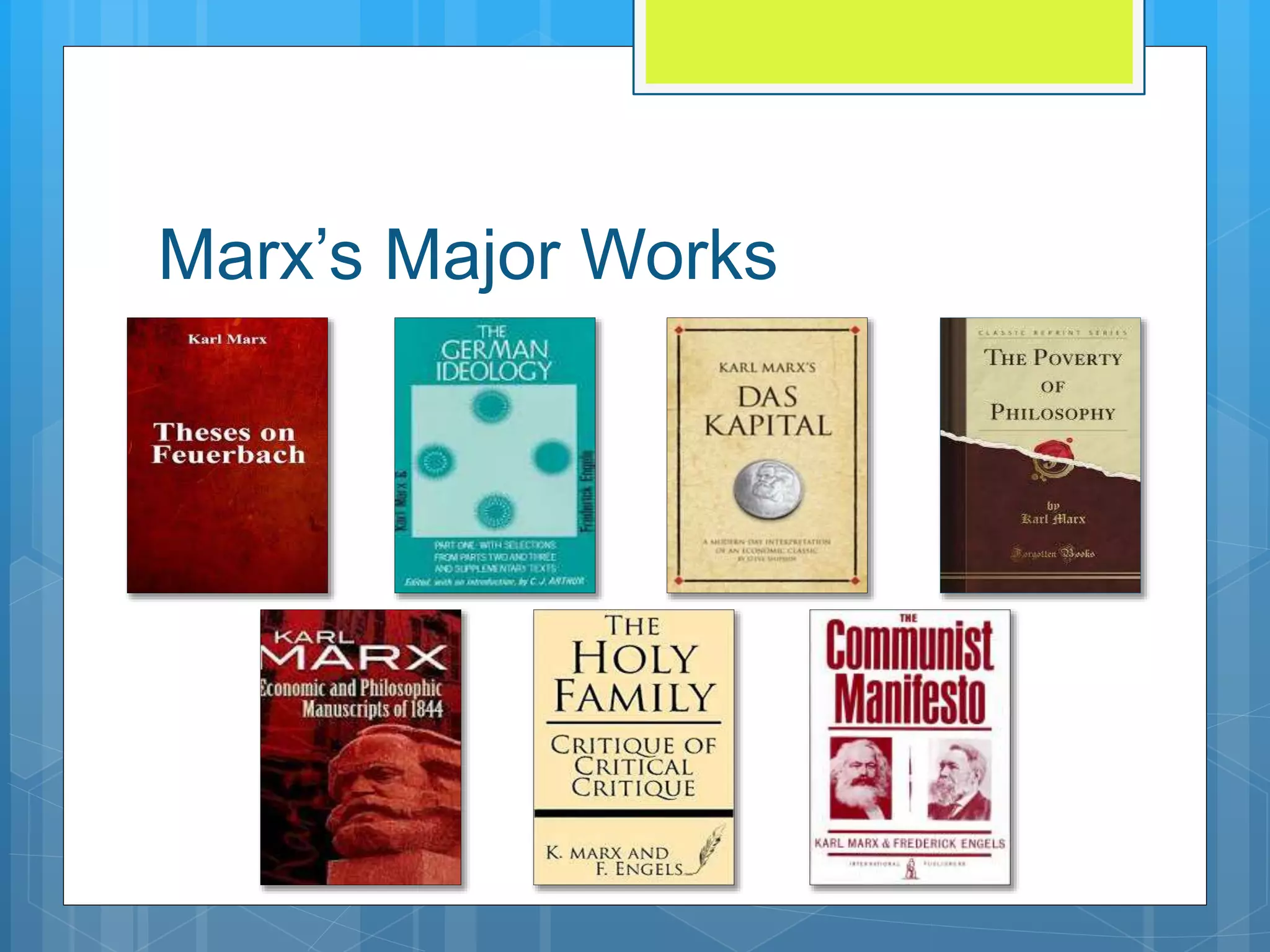 Karl marx | PPTX