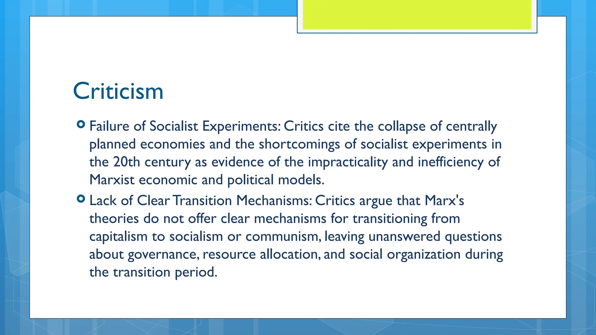 Karl Marx presentation on history and works | PPTX