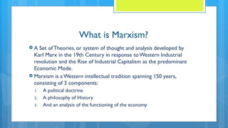 Karl Marx presentation on history and works | PPT