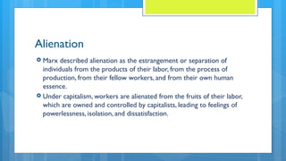 Karl Marx presentation on history and works | PPTX