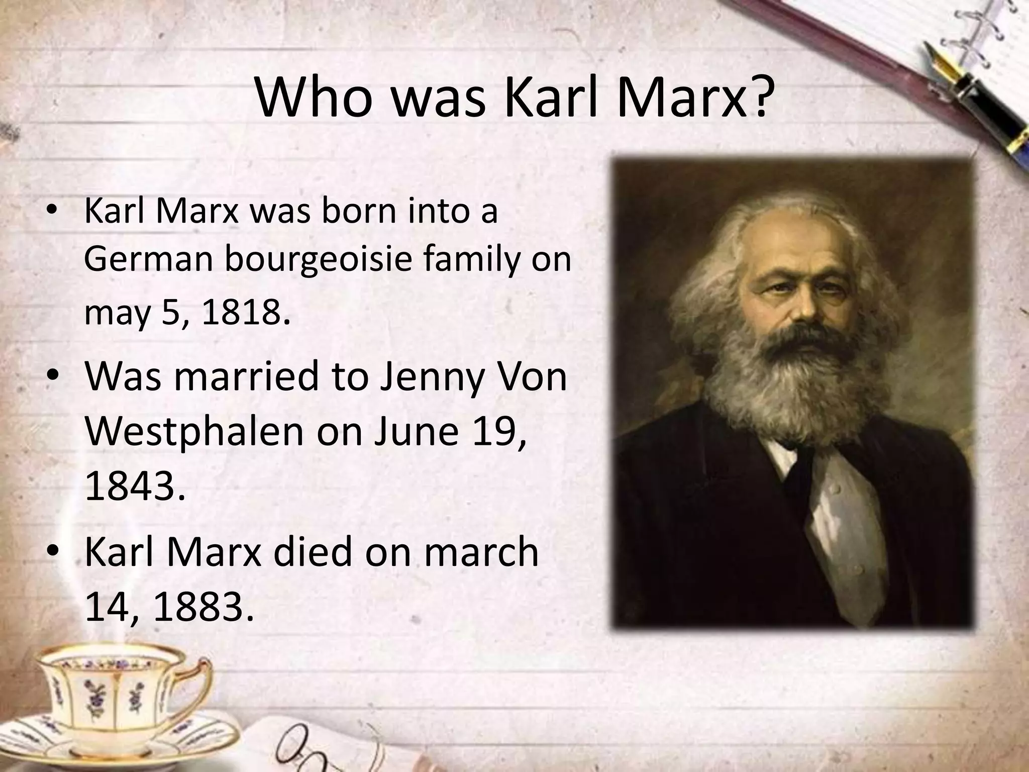 Karl marx and sociology of ethnicity | PPTX