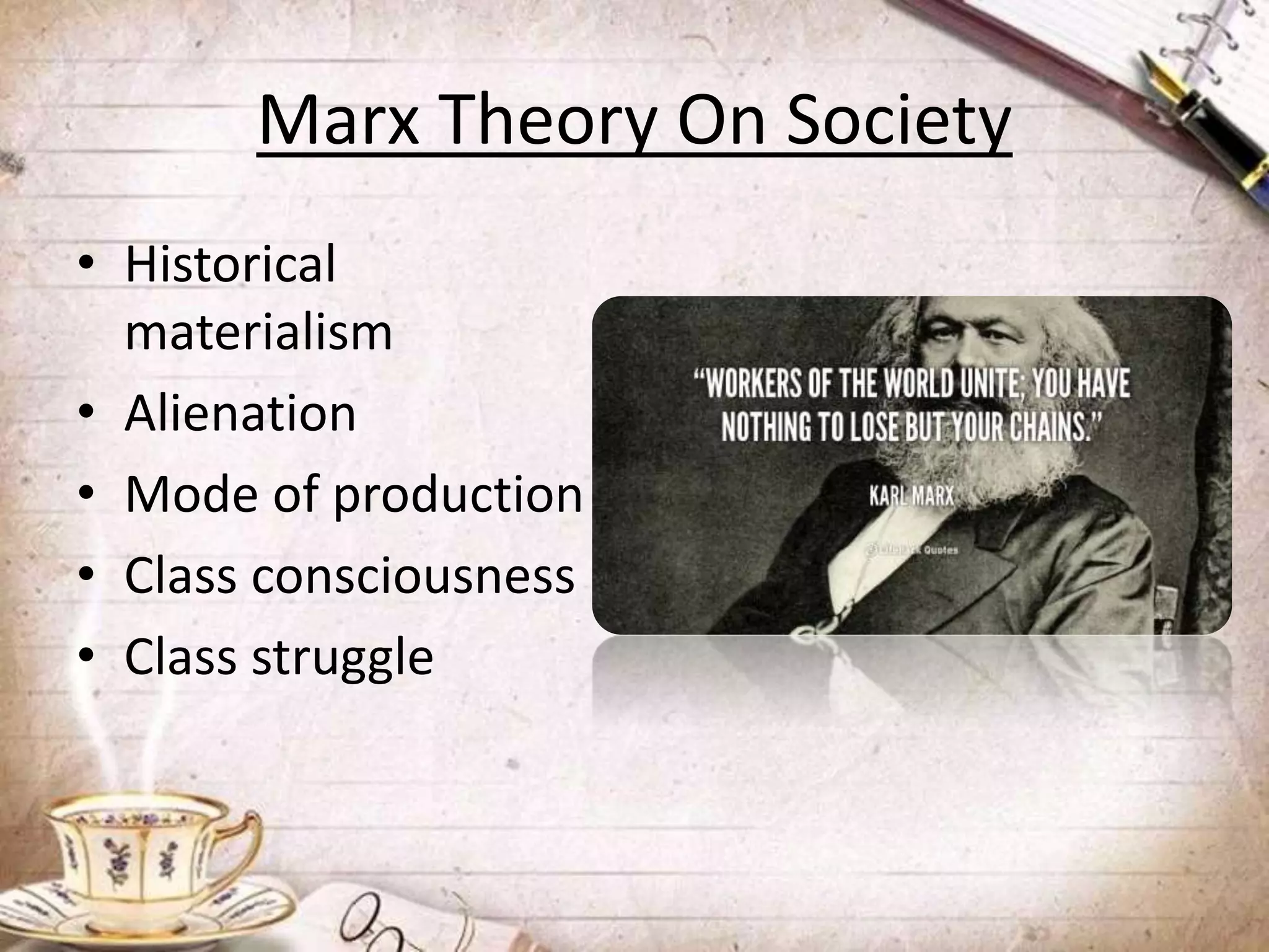 Karl marx and sociology of ethnicity | PPTX