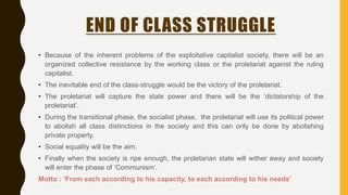 KARL_MARX_CLASS_STRUGGLE intellectual property pptx | PPTX