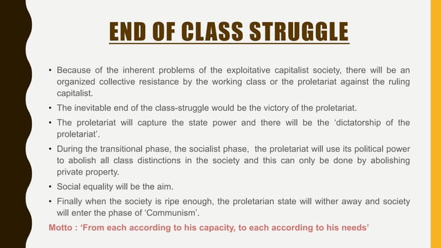 KARL_MARX_CLASS_STRUGGLE intellectual property pptx | PPT