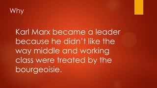 Karl marx ppt | PPTX