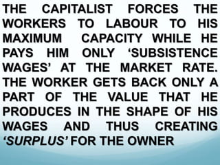Karl Marx: Theory of Surplus-Value | PPTX