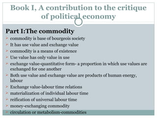 Karl marx's book of a contribution to the critique of political economy ...