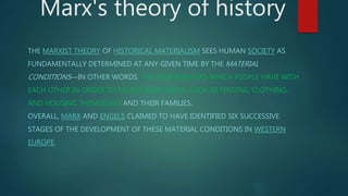 Karl Marx on society | PPTX