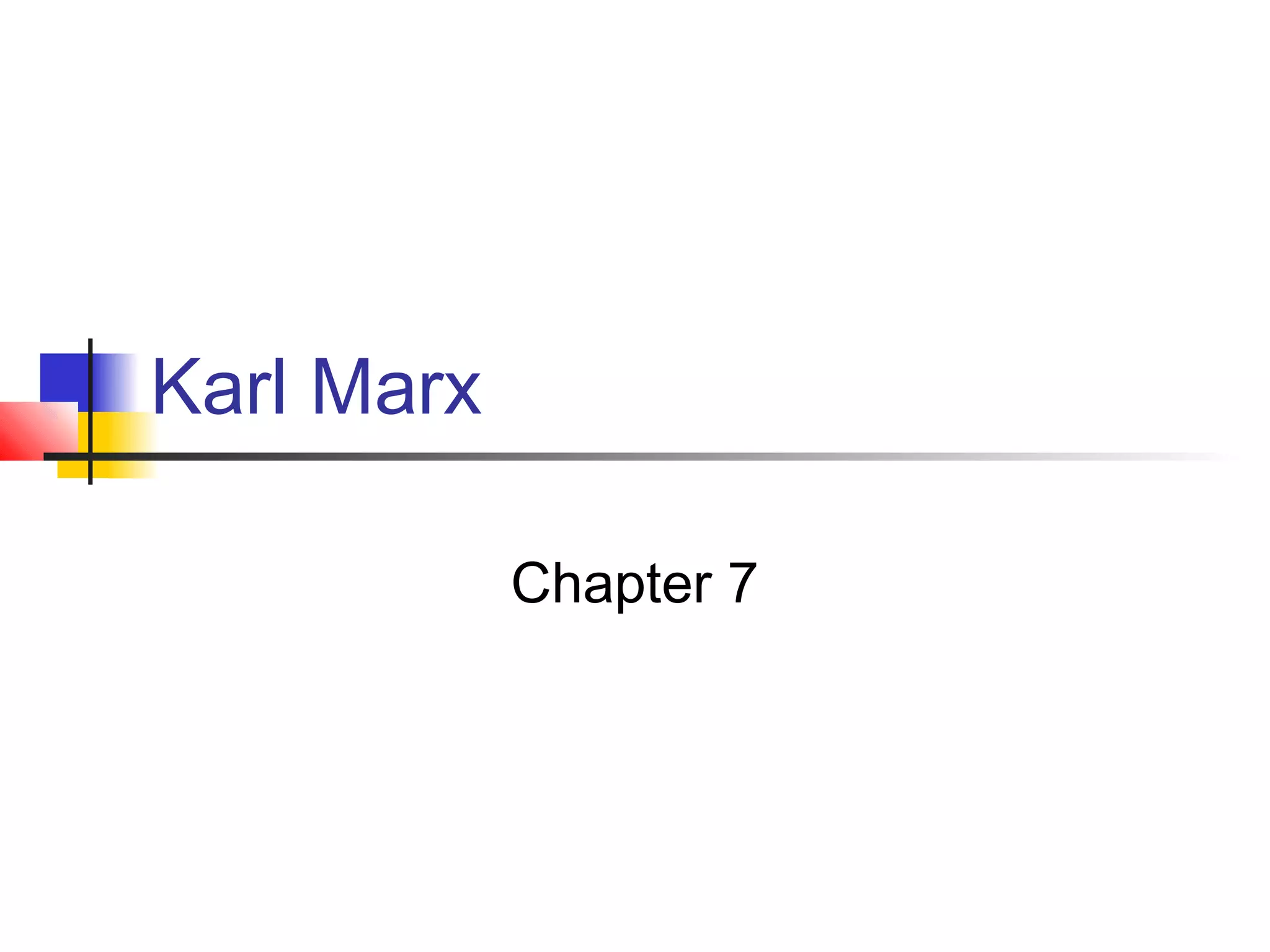 Karl Marx- Labor theory of value | PPT