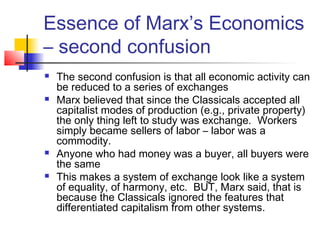 Karl Marx- Labor theory of value | PPT