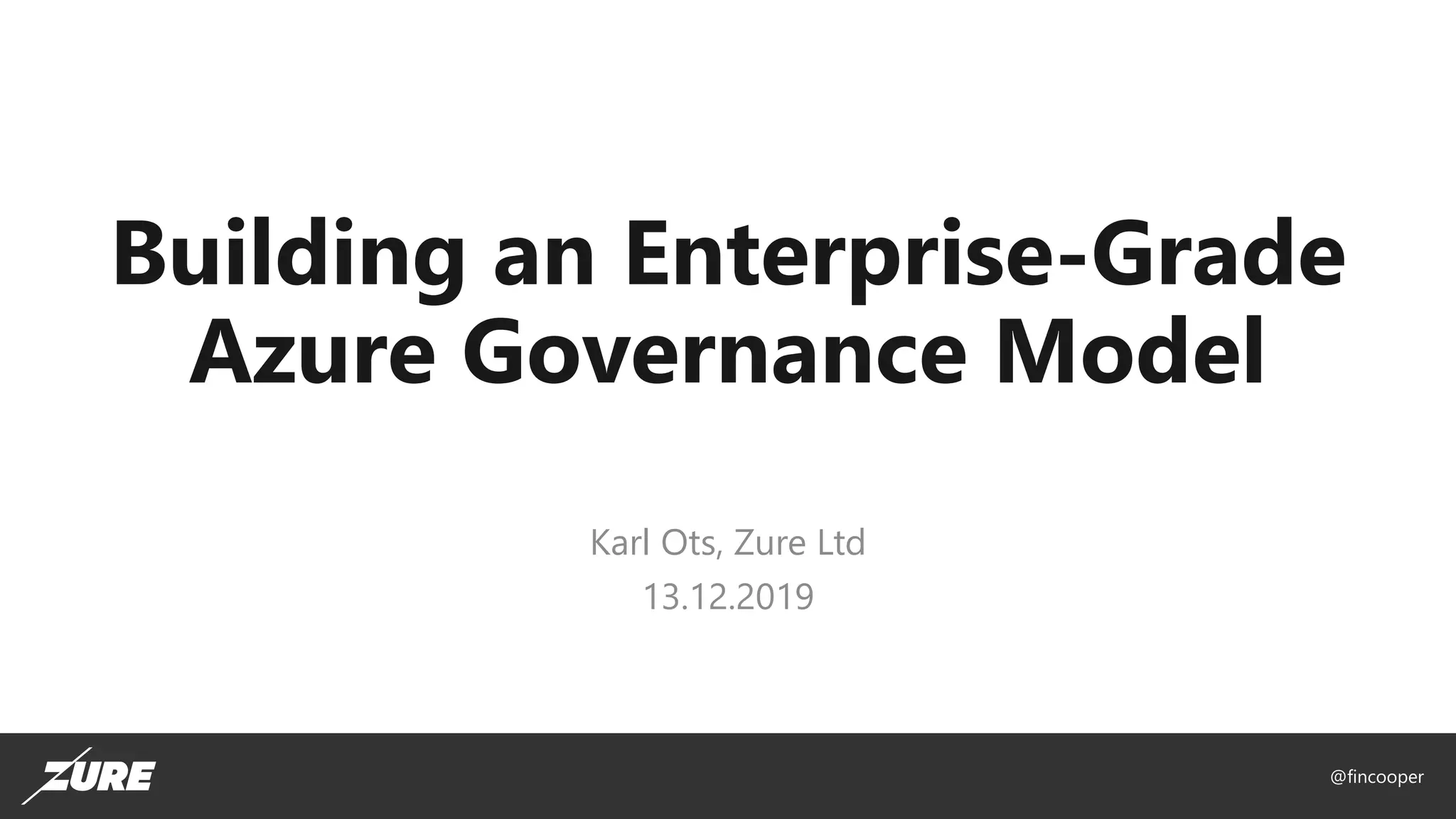 Building an Enterprise-Grade Azure Governance Model | PDF | Cloud ...