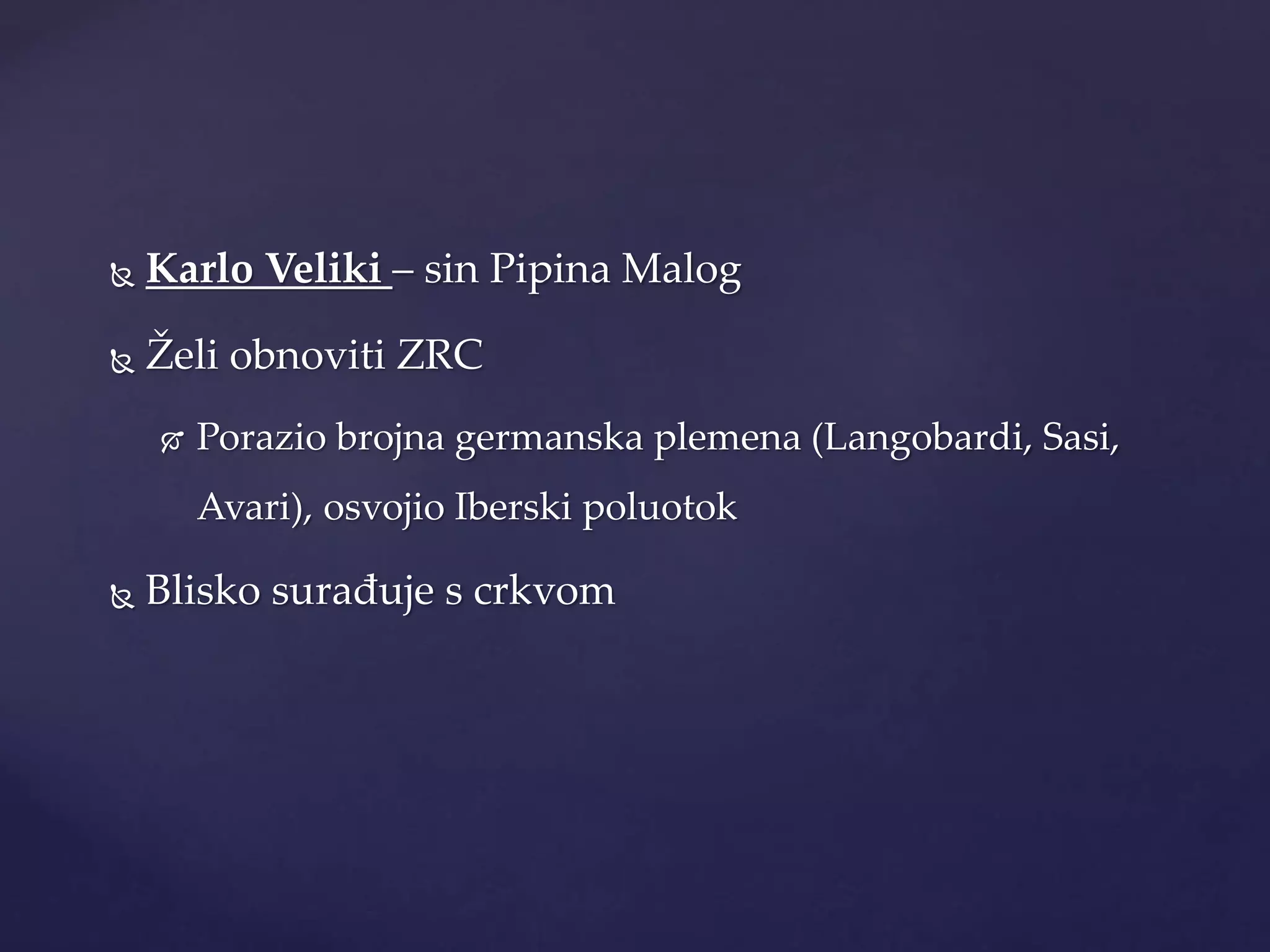 Karlo veliki | PPTX
