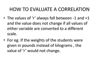 Karl pearson's coefficient of correlation | PPTX