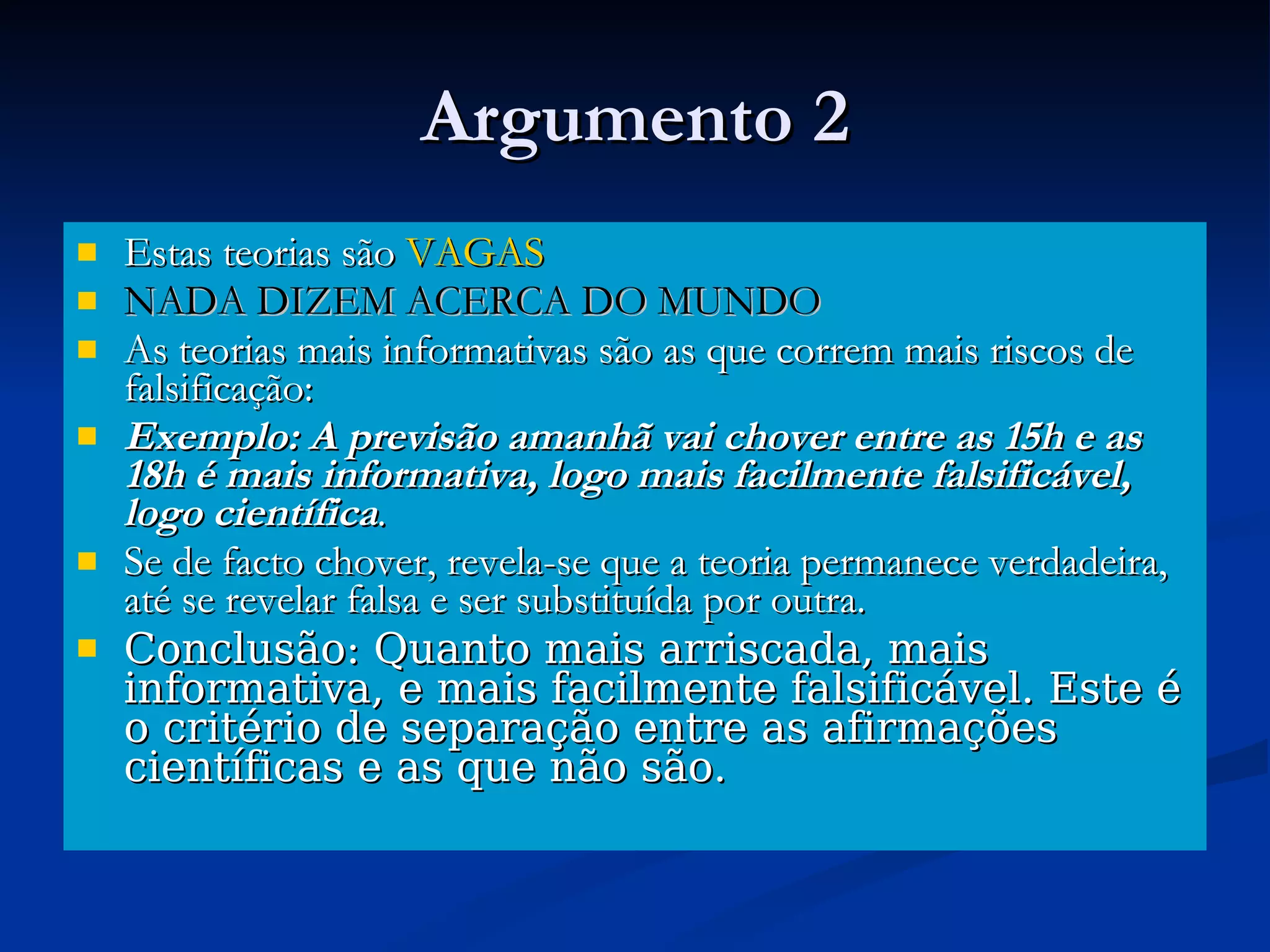 Karl Popper e o Falsificacionismo | PPT