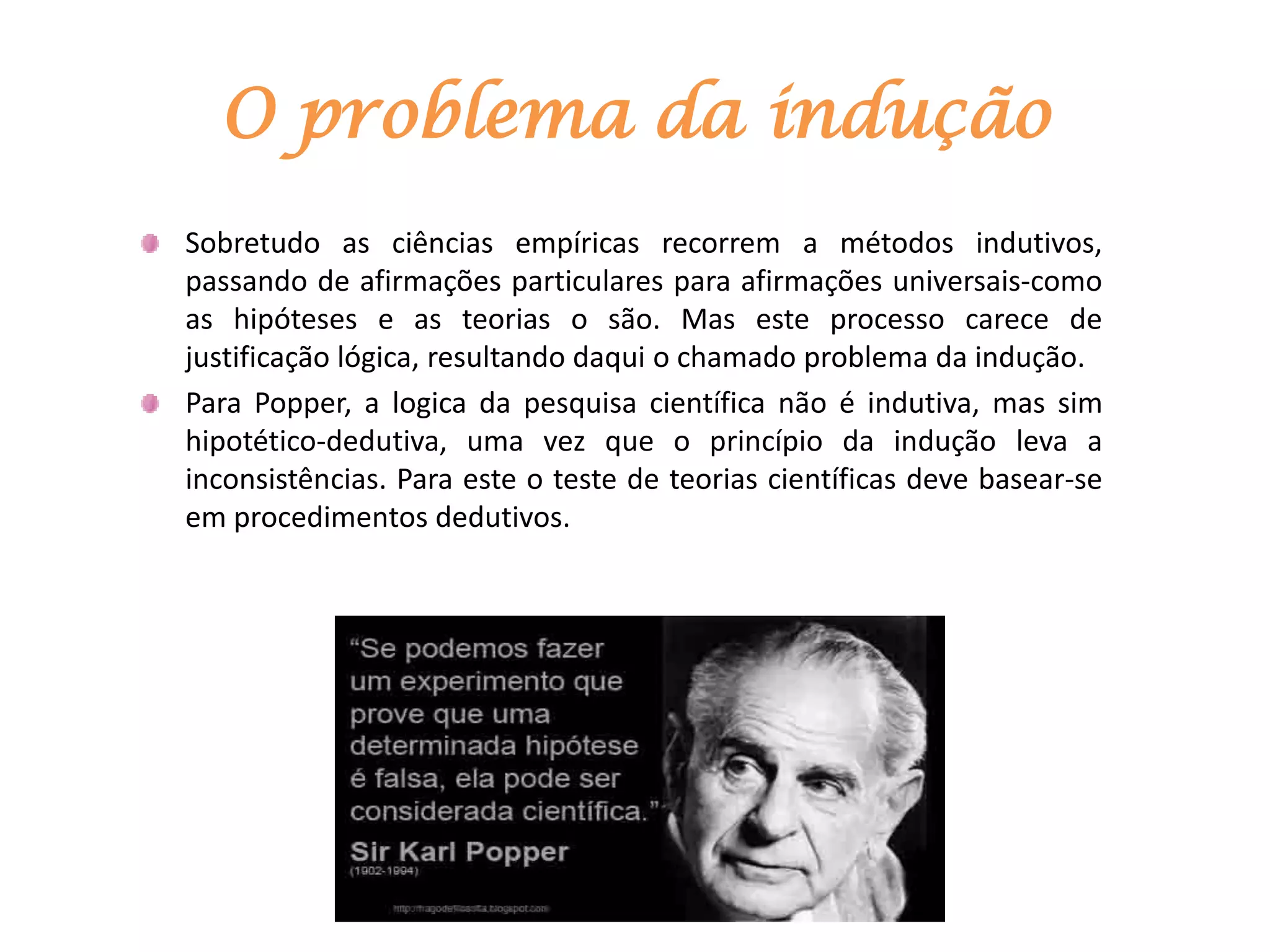 Karl popper - Filosofia 11º ano | PPTX