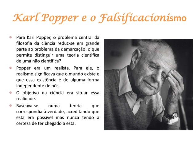 Karl popper - Filosofia 11º ano | PPTX