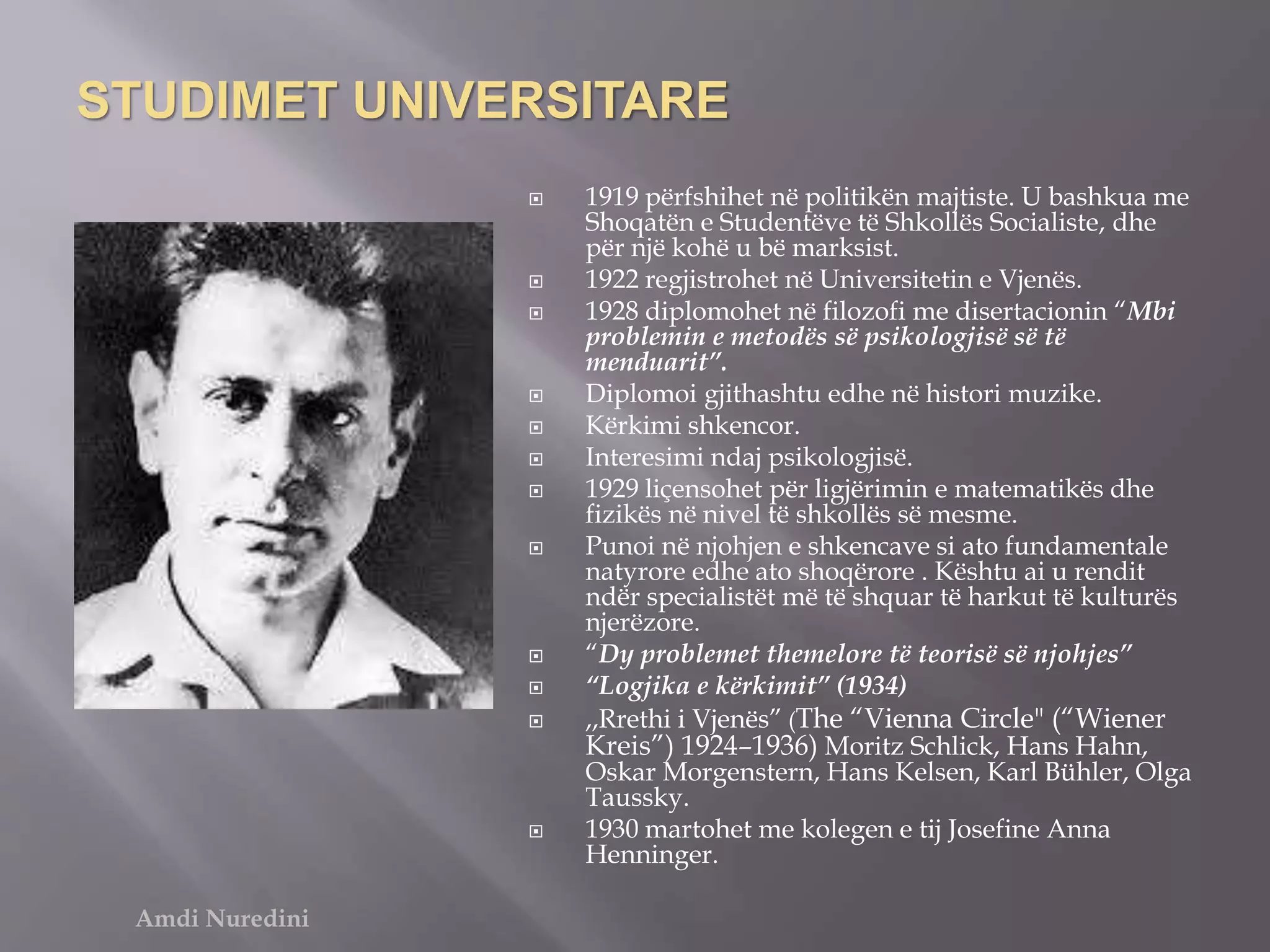 Karl Raimund Popper | PPTX