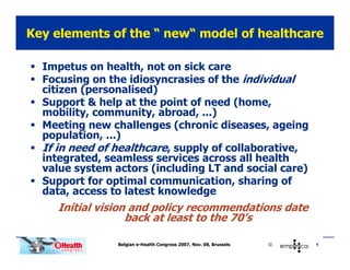 Vision, reality and challenges | PPT