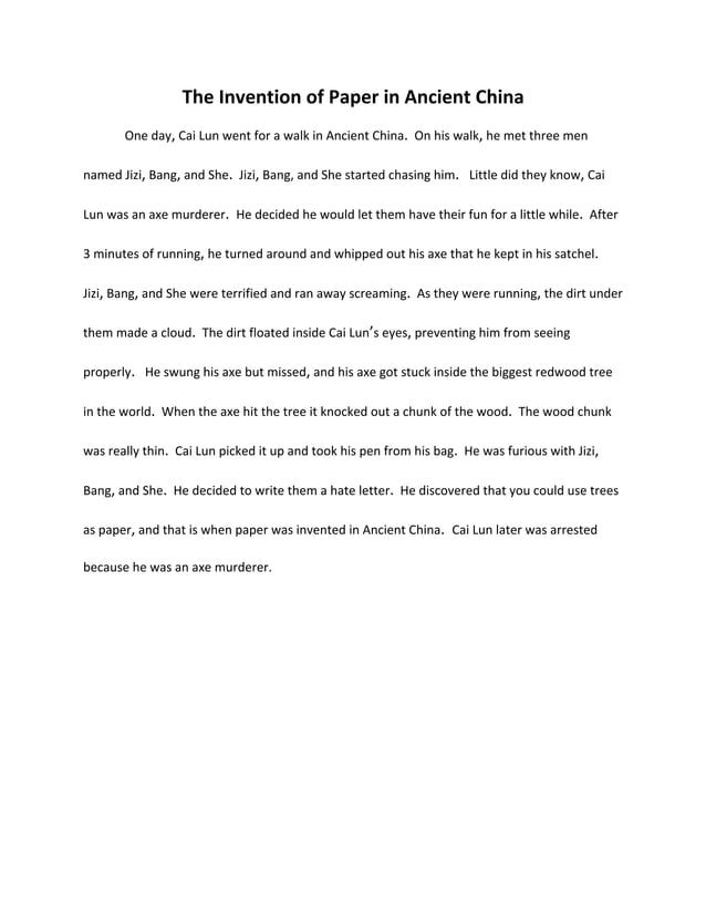 The Invention of Paper in Ancient China | PDF