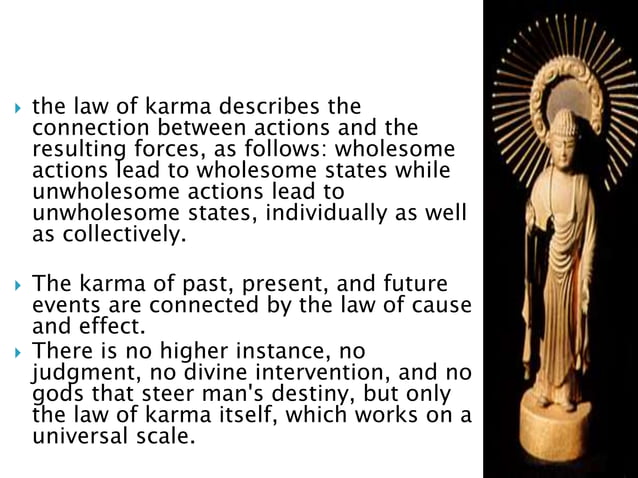 Karma, The Basic Lesson. (from religious sayings to Management) | PPT