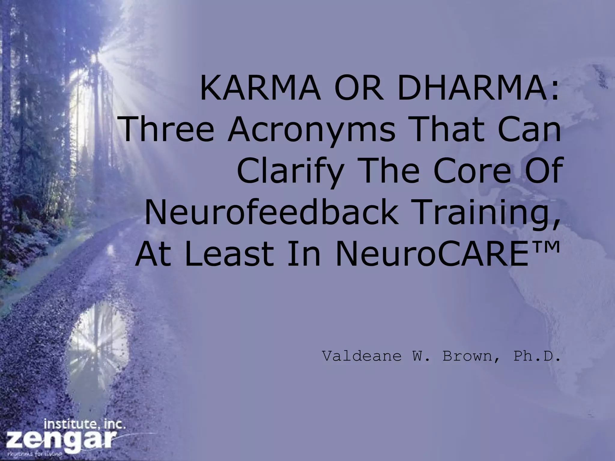 Karma Or Dharma | PPT