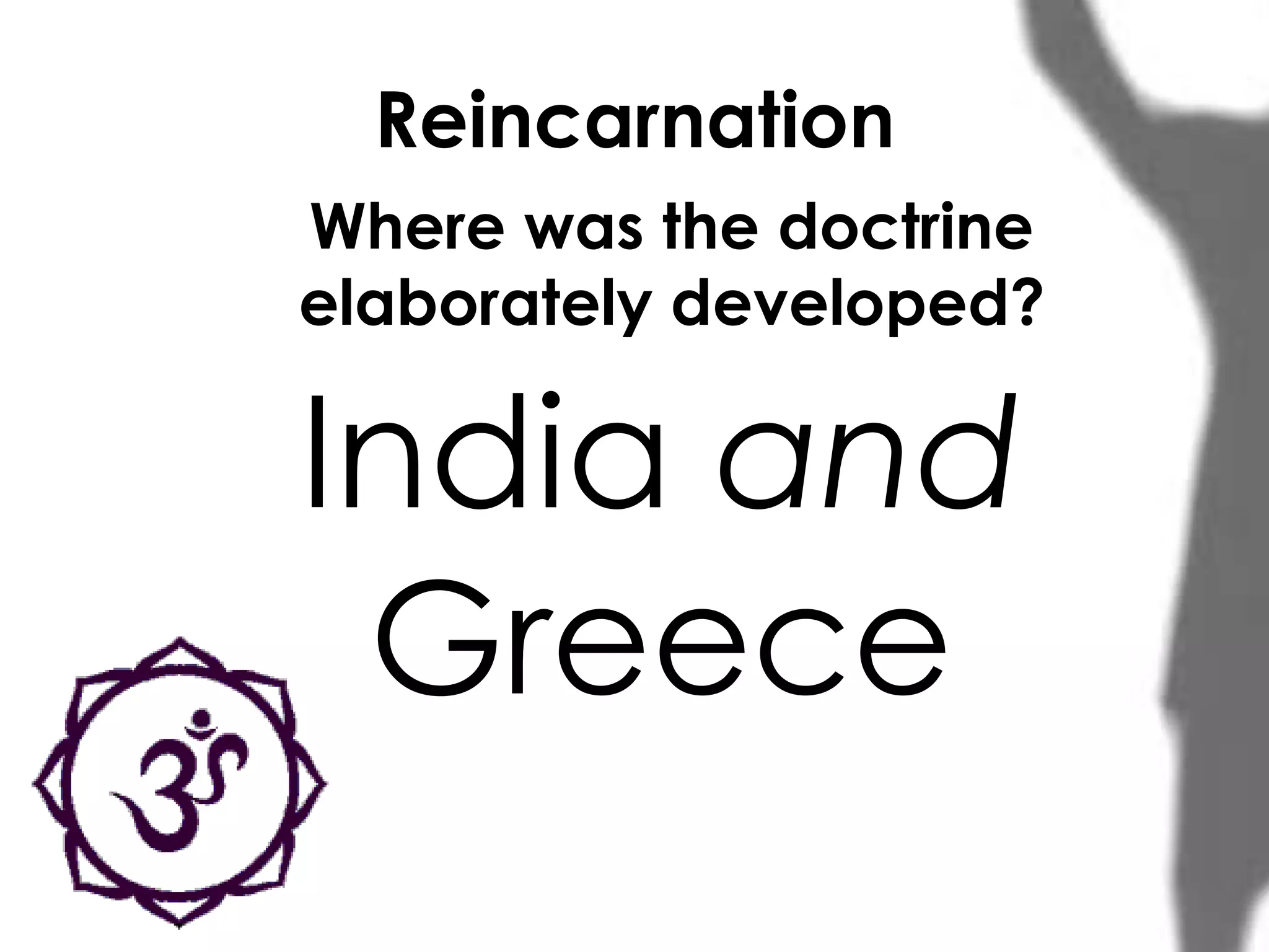 Karma and Reincarnation | PPTX