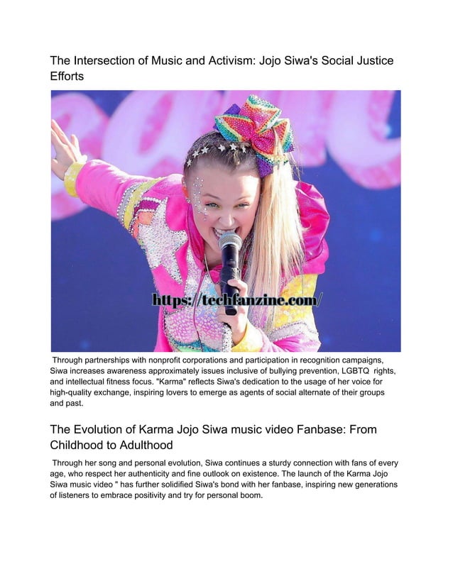 Karma Jojo Siwa music video Discovering Resilience.pdf
