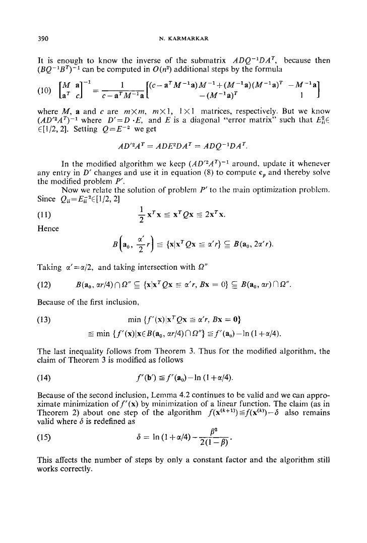 A New Polynomial Time Algorithm For Linear Programming
