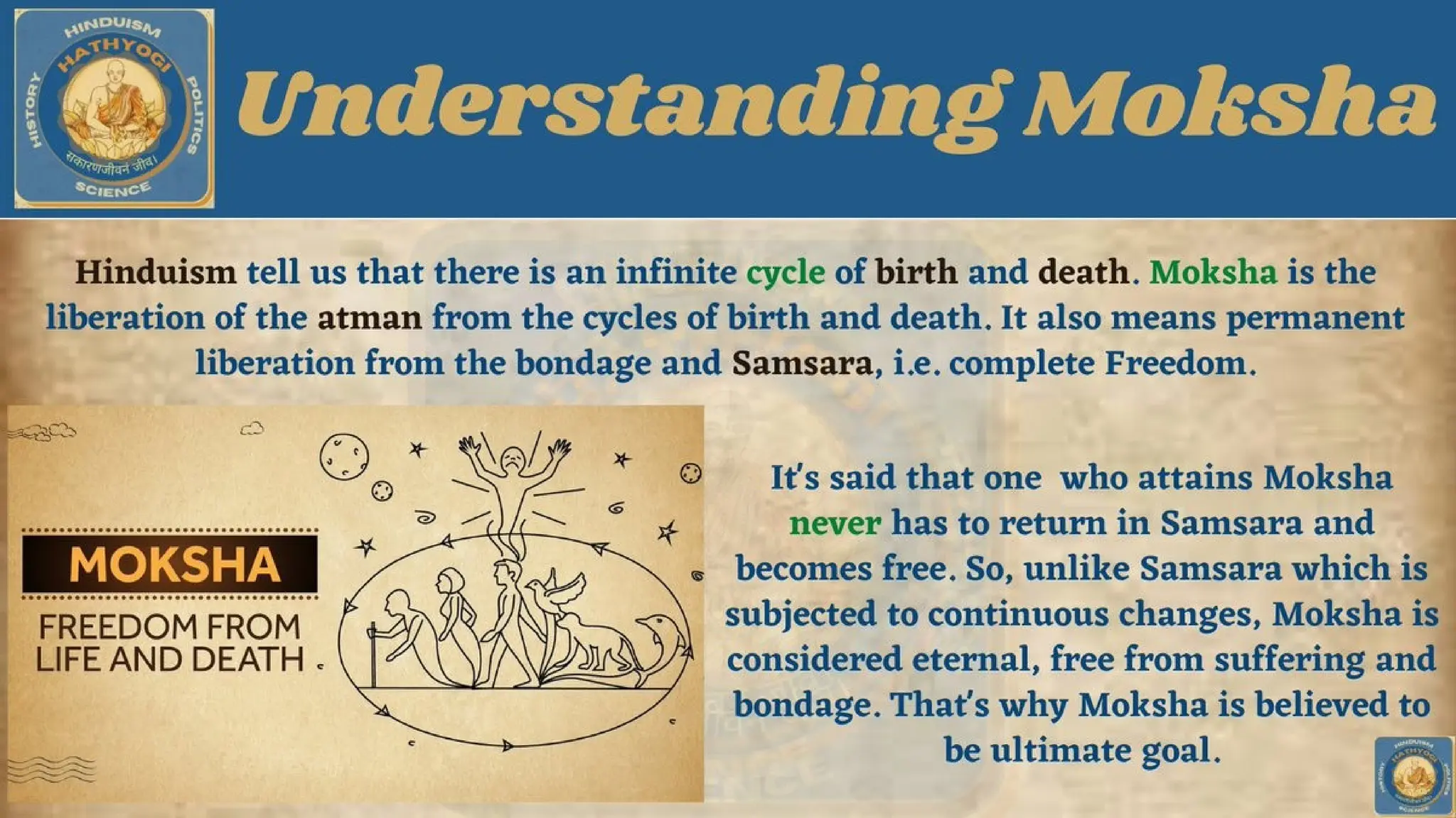 karma moksha and Dharma importance in Vedic Knowledge | PPTX