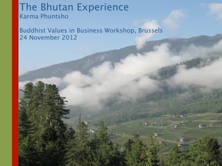 Karma Phuntsho at BuBu Brussels nov 2012 | PPT