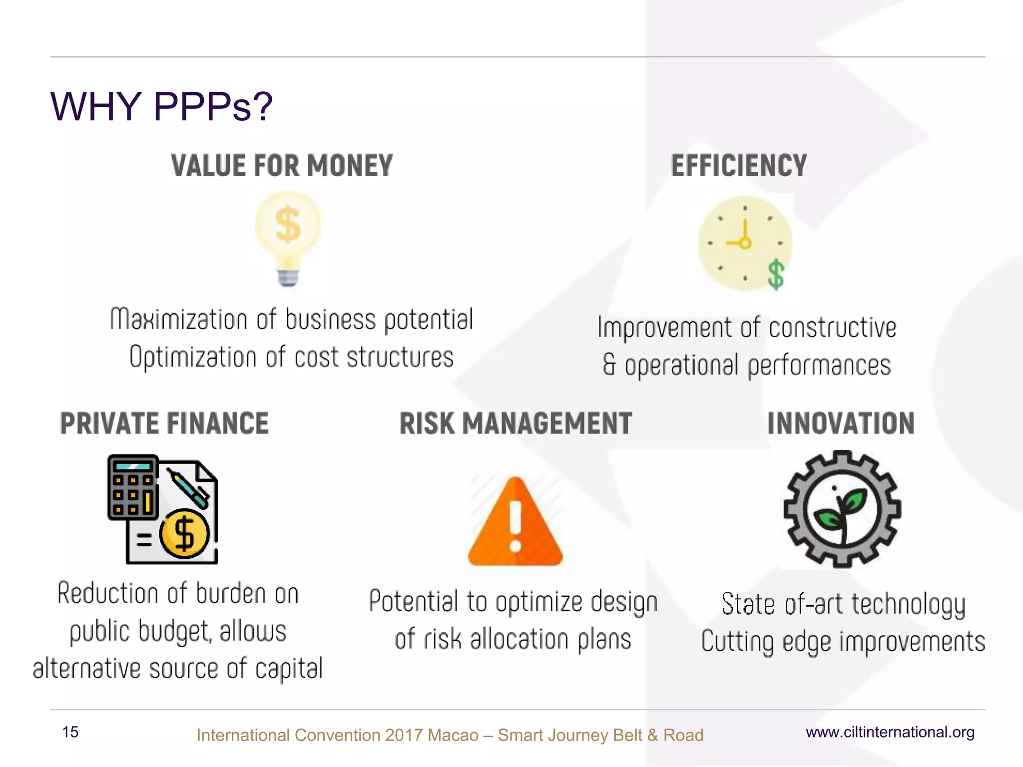 Public Private Partnership (PPP) for Transport & Logistics ...
